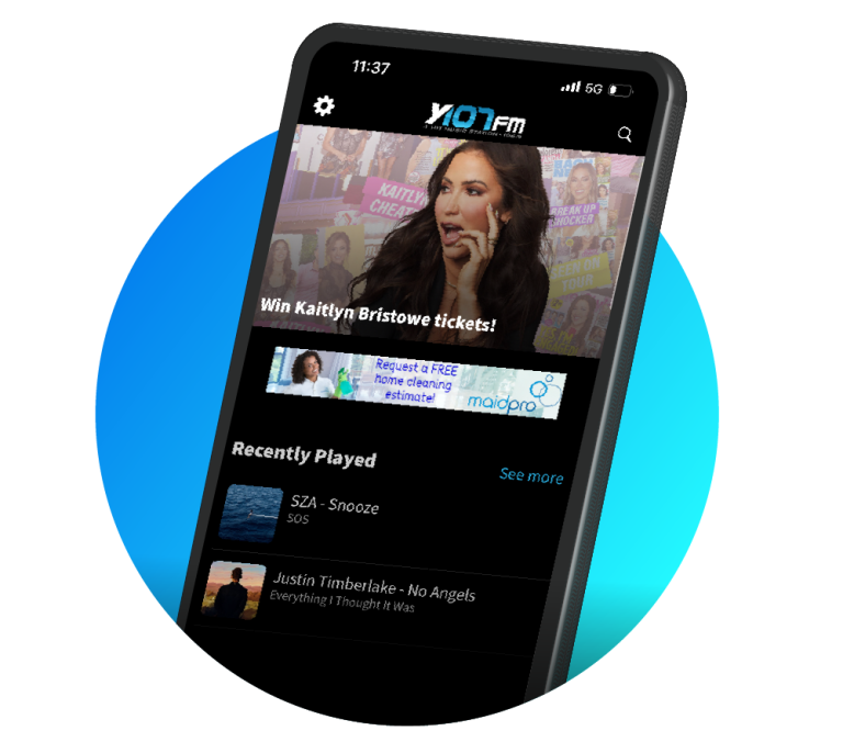 Check Out the New Y107 App! | Y107